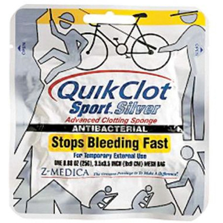 Adventure Ready Brands QuikClot Sport Silver Clotting Sponge - Hike & Camp