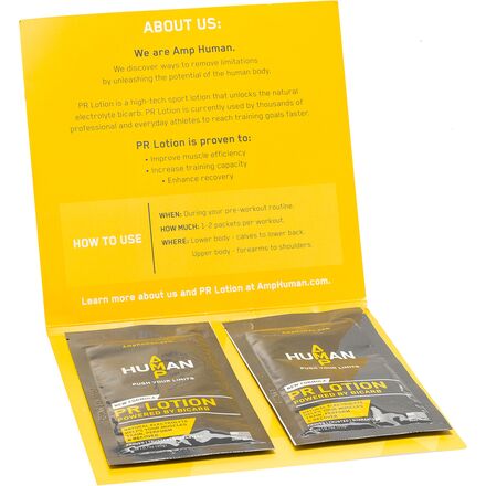 AMP Human Sample Sachet 2 Pack - Bike