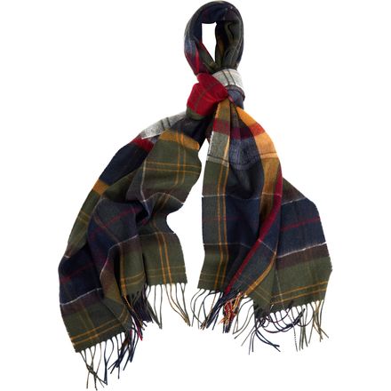 Barbour Faded Tartan Scarf - Accessories