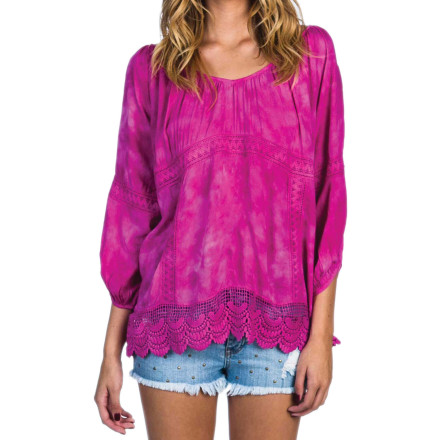 Billabong Wave Hello Shirt - Long-Sleeve - Women's - Clothing