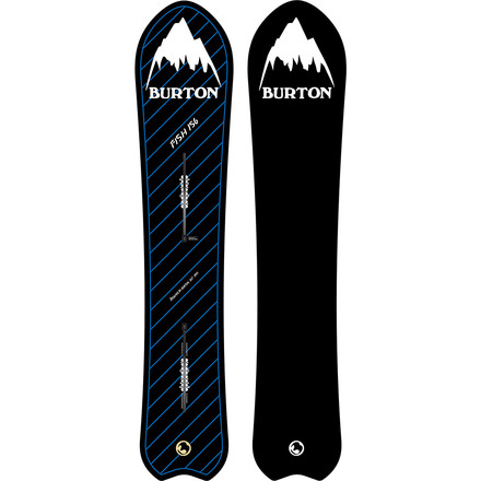 Burton Retro Fish Snowboard - Snowboard