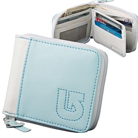 Burton Zip Leather Wallet - Men's - Accessories