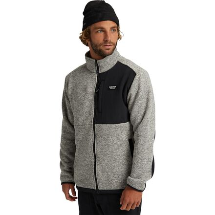 Burton Hayrider Sweater Full-Zip Fleece Jacket - Men's - Clothing