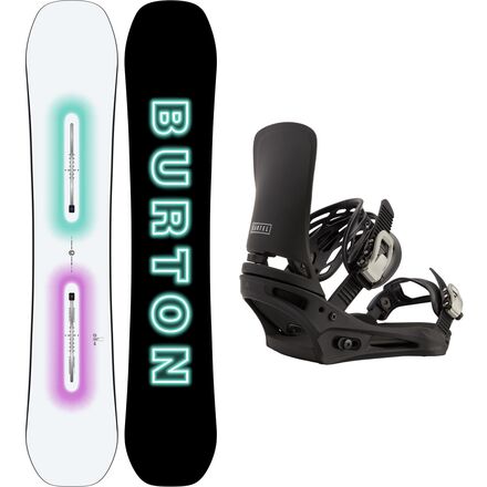 Burton Custom Snowboard + Cartel Re:Flex Binding - Snowboard