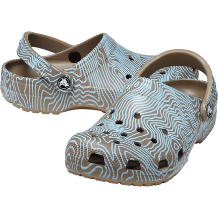 Crocs Classic Topographic Clog - Footwear
