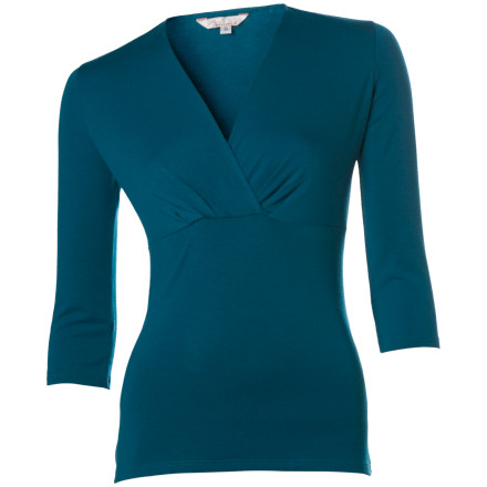 Contourwear Wrap Top - 3/4-Sleeve - Women's - Clothing