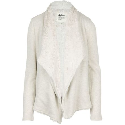 Dylan Luxe Fleece Drape Jacket - Women's - Clothing