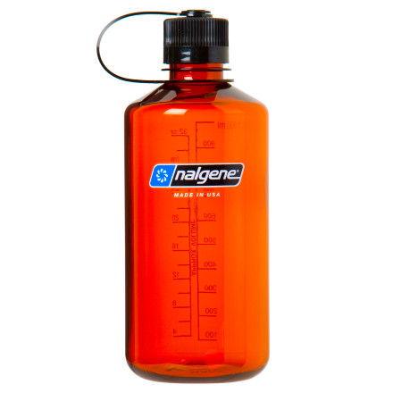 Nalgene Lexan Narrow Mouth Water Bottle - 32oz - Hike & Camp