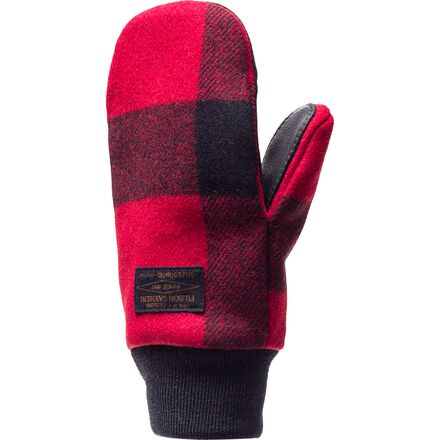 Filson Leather Palm Mackinaw Wool Mitten - Men's - Accessories