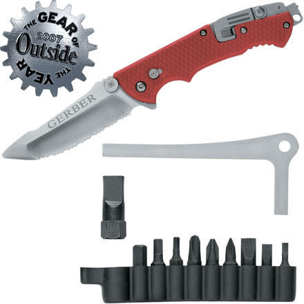 Gerber Hinderer Rescue Knife - Hike & Camp