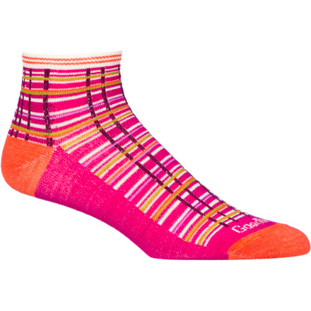Goodhew Madras Quarter Socks - Women's - Accessories