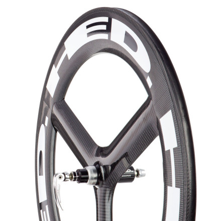 HED H3 Deep FR Carbon Rear Wheel - Tubular - Bike