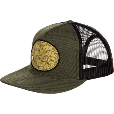 Hippy Tree Fu Manchu Hat - Accessories