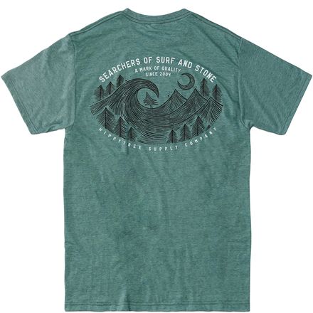 Hippy Tree Brushstroke T-Shirt - Men's - Clothing