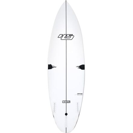 Haydenshapes White Noiz PU/Comp Stringer Shortboard Surfboard - Surf