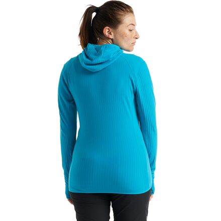 Icebreaker RealFleece Merino Descender Hooded Jacket - Women's - Clothing