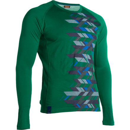 Icebreaker BodyFit 200 Oasis Razor Crewe - Men's - Clothing