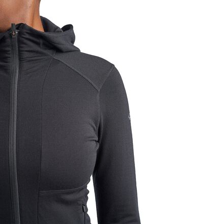 Icebreaker Quantum II Long-Sleeve Zip Hoodie - Women's - Clothing