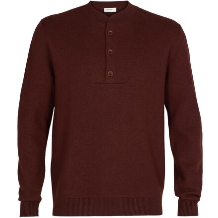 Icebreaker Abbeyfield Half Button Sweater - Men's - Clothing