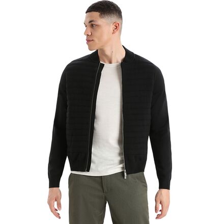 Icebreaker ICL ZoneKnit Insulated Knit Bomber - Men's - Clothing