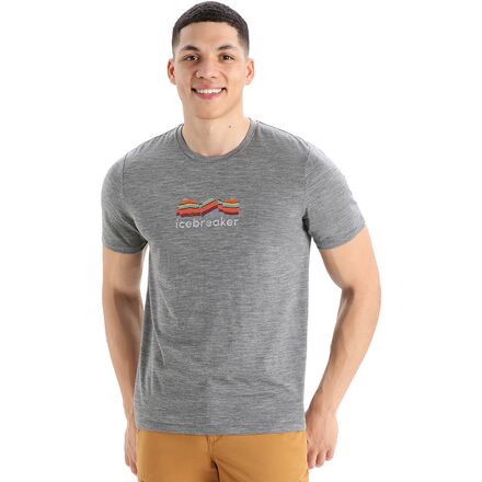 Icebreaker Tech Lite II Mountain Geology Short-Sleeve T-Shirt - Men's ...