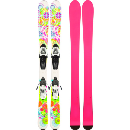 K2 Luv Bug Ski with FasTrak 2 Binding System - Girls' - Kids