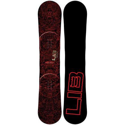 Lib Technologies Dark Series MTX Snowboard - Wide - Snowboard