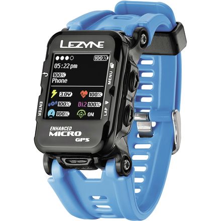 Lezyne Micro Color GPS HR Loaded Watch - Bike