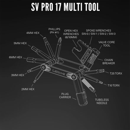 Lezyne SV Pro 13 Multi Tool - Bike