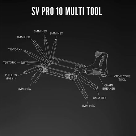 Lezyne SV Pro 13 Multi Tool - Bike