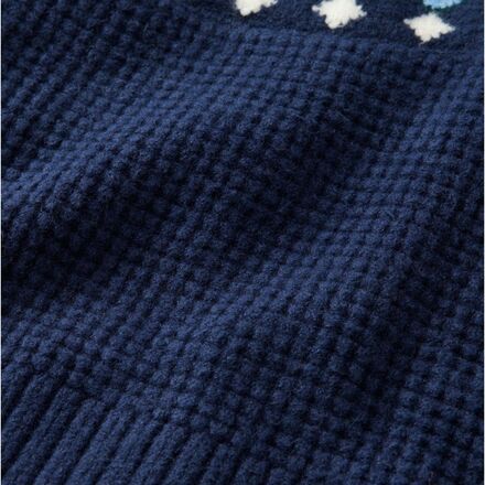 L.L.Bean Supersoft Waffle Fair Isle Turtleneck Sweater - Women's - Clothing
