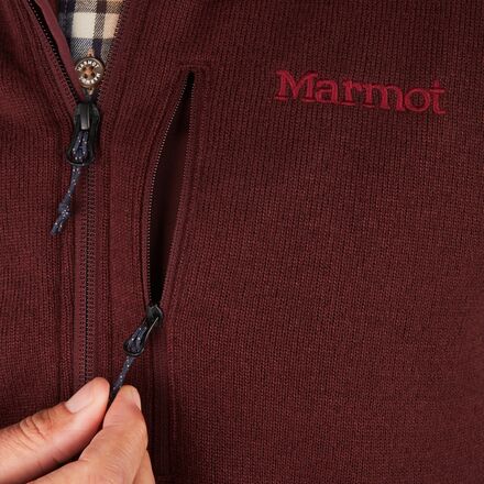 Marmot Drop Line Fleece Jacket - Men's - Clothing