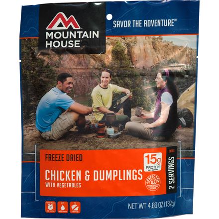 Mountain House Chicken & Dumplings - 2 Serving Entree - Hike & Camp