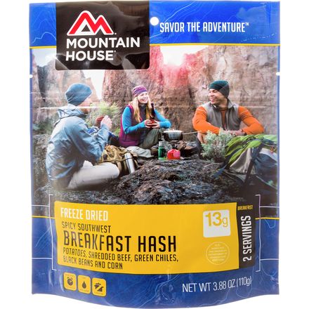 Mountain House Spicy Southwest Breakfast Hash - Hike & Camp