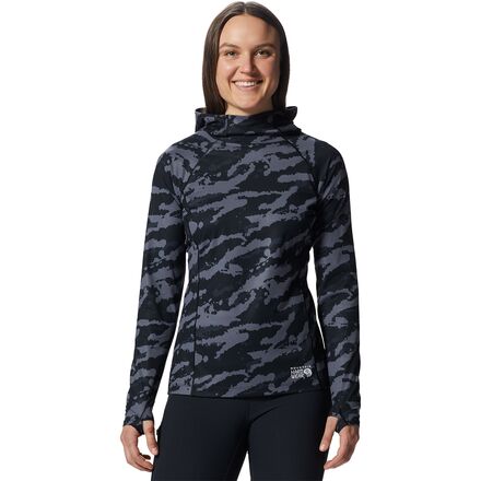 Mountain Hardwear Mountain Stretch Long-Sleeve Hooded Top - Women's ...