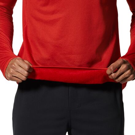 Mountain Hardwear AirMesh Long-Sleeve Crew Top - Men's - Clothing