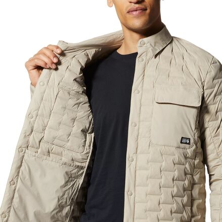 Mountain Hardwear Stretchdown Light Shacket - Men's - Clothing