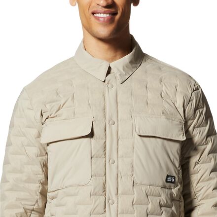 Mountain Hardwear Stretchdown Light Shacket - Men's - Clothing