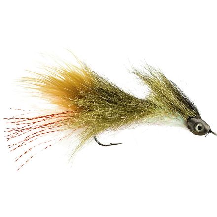 Montana Fly Company Coffey's Articulated Sparkle Minnow - 12 Pack - Fly ...