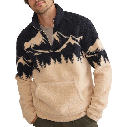 Marine Layer 1/2-Zip Scenic Fleece Jacket - Men's - Clothing