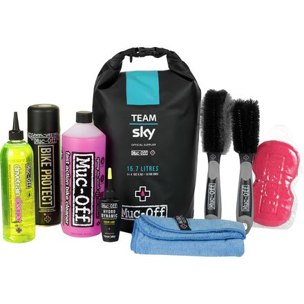 Muc-Off Team Sky Drybag Cleaning Kit - Bike