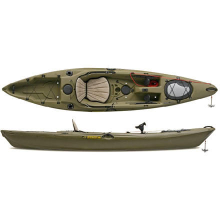 Native Watercraft Manta Ray 12 Angler Kayak - Paddle