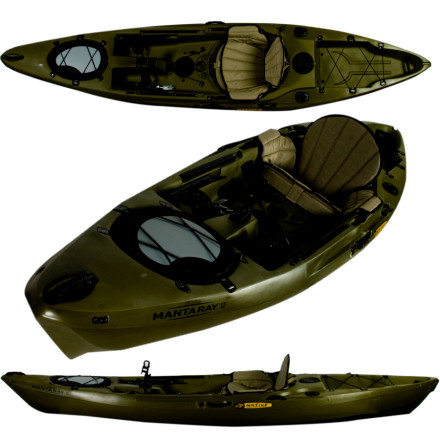 Native Watercraft Manta Ray 12 Angler Kayak - Paddle