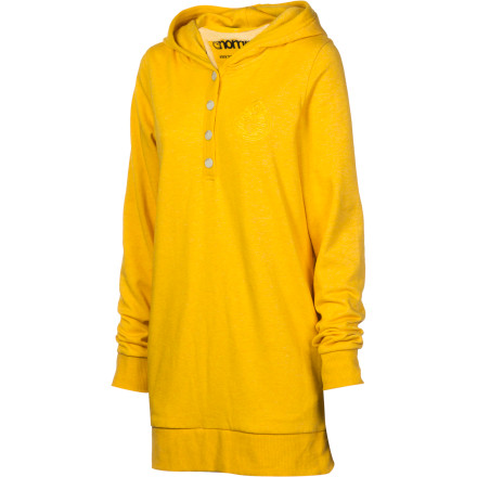 Nomis Mellow Tall Henley Pullover Hoodie - Women's - Clothing