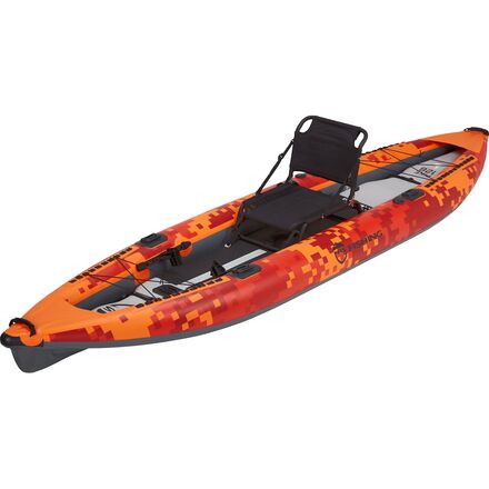 NRS Pike Inflatable Fishing Kayak - Paddle