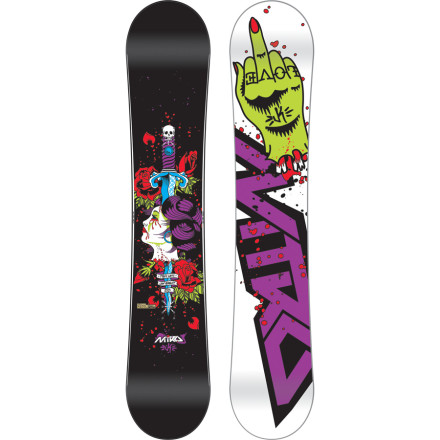 Nitro Jon Kooley Swindle One Off Pro Model Snowboard - Snowboard