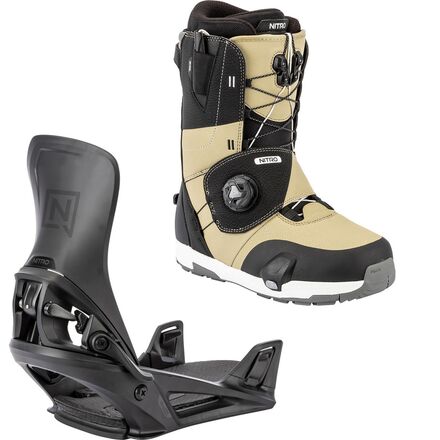 Nitro Venture Step On TLS Snowboard Boot + Step On Binding - Snowboard
