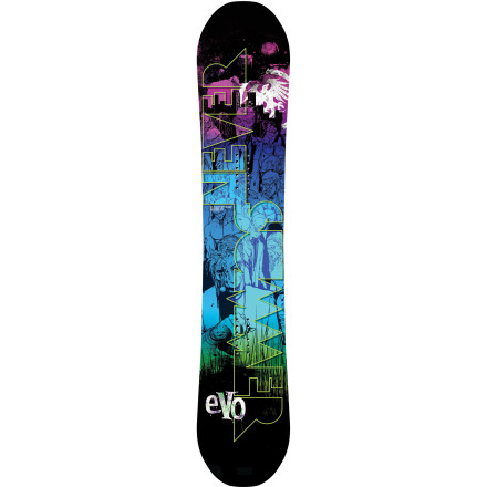 Never Summer Evo Mini Snowboard - Kids' - Kids