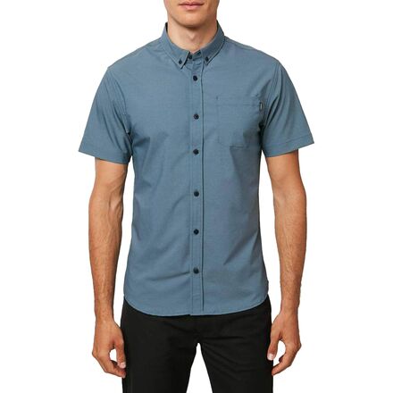 O'Neill Stockton Hybrid Short-Sleeve Button-Down Shirt - Men's ...