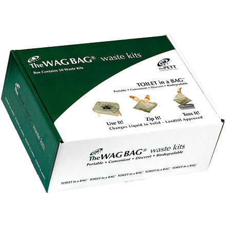 Phillips Environmental Waste Bag Kit - 50 Pack - Hike & Camp